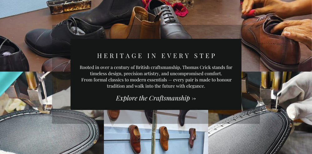 About Thomas Crick: Chelsea Boots & Formal Shoes for Men